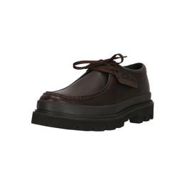 Clarks Herren Schn&uuml;rschuh "Badell Seam", Gr. 47, braun, Leder, Schuhe, mit klobiger EXTRALIGHT-Sohle