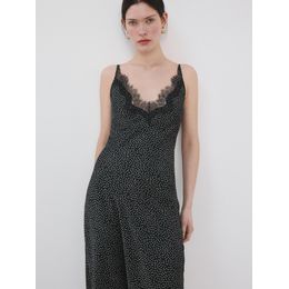 Mango Kleid 'Silver2' Damen Gr&ouml;&szlig;e 34 schwarz / wei&szlig; Winterkleid