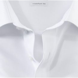 OLYMP Herren Businesshemd "Luxor comfort fit", wei&szlig;, Gr. 53, Web, Obermaterial: 100% Baumwolle, Hemden