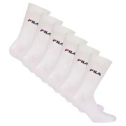 Kurzsocken Fila "Socken 6er Pack", Herren, Gr. 39-42, wei&szlig;, Obermaterial: 80% Baumwolle CO. 18% Polyester PES. 2% Elasthan EL., Socken