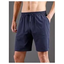 w&auml;schepur Schlafshorts W&Auml;SCHEPUR, Herren, Gr. 48/50, Normalgr&ouml;&szlig;en, blau (marine), 100% Baumwolle, unifarben, Hosen