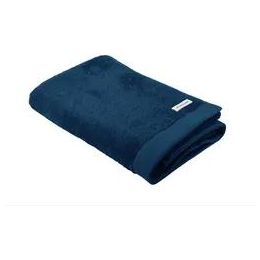 Duschtuch Tom Tailor HOME "COLOR BATH", blau (schwarz navy), B:70cm L:140cm, Frottier, Frottier, Handt&uuml;cher, 100% Baumwolle, 70x140 cm, uni, gro&szlig;e Farbauswahl