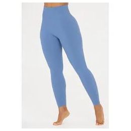 ENDURANCE ATHLECIA Trainingstights ATHLECIA "Aideny", Damen, Gr. S/M, EURO-Gr&ouml;&szlig;en, blau, 92% Nylon, 8% Elasthan, unifarben, Hosen, mit Quick Dry-Technologie