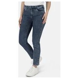 5-Pocket-Jeans STOOKER WOMEN "Zermatt Fashion Straight Fit Jeans", Herren, Gr. 46, L&auml;nge 30, blau (blau denim acid), Denim/Jeans, 98% Baumwolle, 2% Elasthan, straight fit lang, Jeans 5-Pocket-Jeans, Straight Fit Casual Acid Wash Denim Jeans f&uuml;r Damen