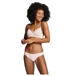 B&uuml;gelloser BH Puma "Puma WOMEN SOFT PADDED BRA", Damen, Gr. 85, Cup A, rosa (rose dust), Microtouch, Obermaterial: 84% Polyamid, 16% Elasthan, klassisch, BHs, weiche Wattierung, vorgeformte K&ouml;rbchen