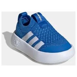 Slip-On Sneaker Adidas SPORTSWEAR "BUBBLECOMFY KIDS", Kinder, Gr. 26, blau (bright royal, ftwr wei&szlig;, core schwarz), Textil, Schuhe, f&uuml;r Kinder