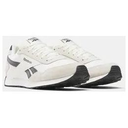 Sneaker Reebok CLASSIC "Reebok GLIDE LOW", Damen, Gr. 41, chalk, vintage chalk, washed schwarz, Leder, Synthetik, Textil, Schuhe Sneaker