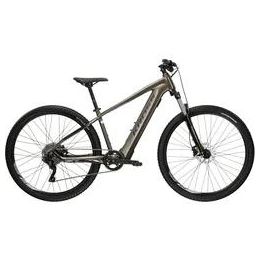 E-Bike KROSS "KROSS E-MTB Hexagon Boost 2.0 29" braun" Gr. 41, braun (braun, schwarz), Elektrofahrr&auml;der, 41cm, 29 Zoll (73,66cm), Pedelec, Elektrofahrrad f&uuml;r Damen und Herren, MTB