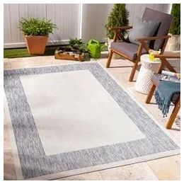 Teppich LIVABLISS "MELILLA", beige, B:200cm H:4mm L:275cm, Kunstfaser, Teppiche, Teppich, Teppich In- /Outdoor Boho Jute-Optik, Balkon, Terrasse, Garten, Beige