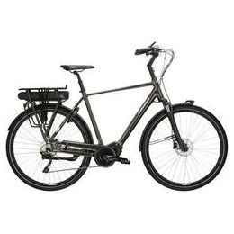 E-Bike KROSS "E-Citybike Sentio Hybrid 3.0 28 Zoll braun - Shimano Mittelmotor" Gr. 61, braun (braun, schwarz), Elektrofahrr&auml;der, Herren, 61cm, 28 Zoll (71,12cm), SHIMANO 36 V/250 W, Mittelmotor DU-E500