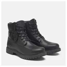 Schn&uuml;rboots Timberland "Timberland Premium 6 INCH LACE UP", Damen, Gr. 41, schwarz (blk full grain), Leder, Schuhe Schn&uuml;rboots, Winterstiefel, Schn&uuml;rstiefel, Winterschuhe, wasserdicht