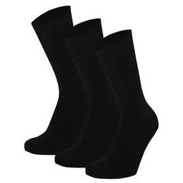 Kompressionsstr&uuml;mpfe Apollo, Damen, Gr. 35 (42), schwarz, Baumwolle, Elasthan, Polyester, unifarben, Socken Kompressionsstr&uuml;mpfe, Durchblutungsf&ouml;rdernde Thrombosesocken