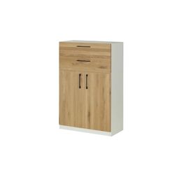 H&ouml;ffner Aktenschrank SOLIDLine &brvbar; wei&szlig; &brvbar; Ma&szlig;e (cm): B: 80 H: 121,4 T: 40.0