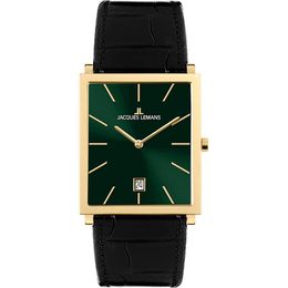 Jacques Lemans Analog Watch female Green size One Size