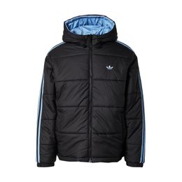 adidas originals Jacke 'Adicolor' Herren Gr&ouml;&szlig;e L hellblau / schwarz