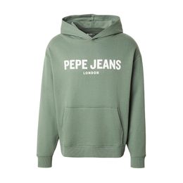 Pepe Jeans Sweatshirt Herren Gr&ouml;&szlig;e M gr&uuml;n / wei&szlig;