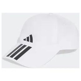 Baseball Cap Adidas PERFORMANCE "3-STREIFEN CLIMAPROOF", Damen, schwarz-wei&szlig; (wei&szlig;, schwarz), Obermaterial: 90% Polyester, 10% Elasthan, Caps