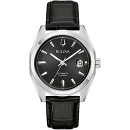 Bulova Analog Watch male Black size One Size