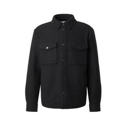 DAN FOX APPAREL Overshirt 'The Essential' Herren Gr&ouml;&szlig;e S schwarz