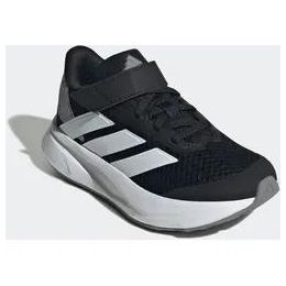 Sneaker Adidas SPORTSWEAR "DURAMO SL KIDS", M&auml;dchen, Gr. 34, schwarz-wei&szlig; (core schwarz, ftwr wei&szlig;, grau), Synthetik, Textil, Schuhe Sneaker, mit Klettverschluss, f&uuml;r Kinder & Jugendliche