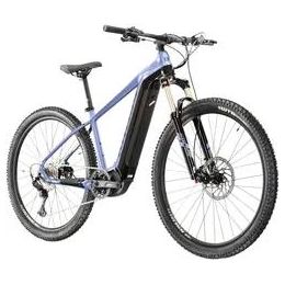E-Bike KROSS "E-MTB Level Boost 2.0 500 29 Zoll blau - Shimano Mittelmotor" Gr. 46, blau (blau, schwarz), Elektrofahrr&auml;der, 46cm, 29 Zoll (73,66cm), SHIMANO 36 V/250 W, Mittelmotor DU-E8000