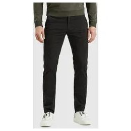 PME-Legend Chinohose PME LEGEND "TWIN WASP CHINO LEFT HAND STRETCH TWILL", Damen, Gr. 30, L&auml;nge 32, schwarz, Canvas, Obermaterial: 97% Baumwolle, 3% Elasthan, unifarben, regular fit kn&ouml;chellang, Hosen Chinohose, mit Taschen