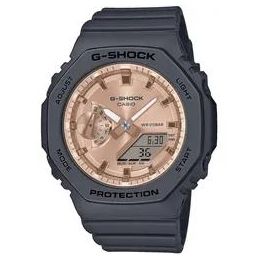 Chronograph Casio G-SHOCK, rosa (schwarz, rosegoldfarben), Armbanduhren, Damen, Chronograph, Quarzuhr, Armbanduhr, Damen, Herren, digital, bis 20 bar wasserdicht