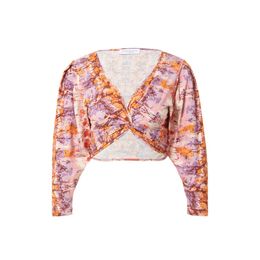 Hofmann Copenhagen Shirt 'Kira' Damen Gr&ouml;&szlig;e XS braun / lila / orange / rosa