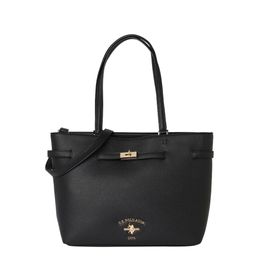 U.S. Polo Assn. Shopper 'Stanford' Damen Gr&ouml;&szlig;e One Size gold / schwarz
