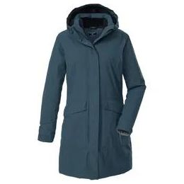 Parka Killtec "KOW 18 WMN PRK", Damen, Gr. 38, hellpetrol, Obermaterial: 100% Polyester;Futter: 100% Polyester;F&uuml;llung: 100% Polyester, Jacken Parka, Wasser- und winddichter Parka, atmungsaktiv, verstellbare Details