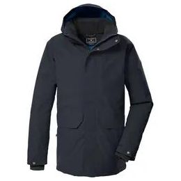 Parka Killtec "KOW 85 MN PRK", Herren, Gr. 3XL, schwarz, Obermaterial: 100% Polyester;Futter: 100% Polyester;F&uuml;llung: 100% Polyester, Jacken Parka, Wasserdicht, atmungsaktiv, abnehmbare Kapuze, recyceltes Material