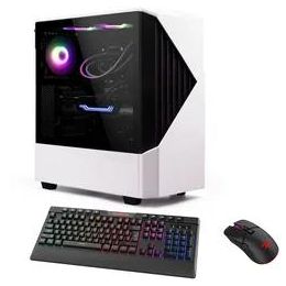 GAMEMAX Gaming-PC "Horizon 7606 AMD Ryzen 7 5700X RTX 5060 32GB DDR4 1TB SSD", wei&szlig;, Microsoft Windows 11 Home (64 Bit), 32 GB RAM 1.000 GB SSD, Desktop-PCs, Windows 11