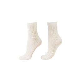 CALZEDONIA Socks female Beige size One Size
