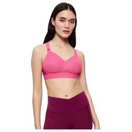 Sport-BH TRIACTION BY Triumph "Triaction Hybrid Lite P EX", Damen, Gr. 90, Cup A, rosa (glam pink), Single Jersey, Obermaterial: 46% Polyamid, 36% Polyester, 18% Elasthan, BHs Sport-BH, atmungsaktiv und extremer Halt