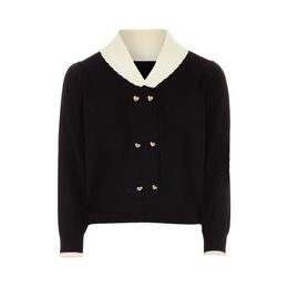Naemi Knit Cardigan female Black size XS/S