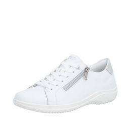 Remonte Sportlicher Schn&uuml;rschuh Damen Gr&ouml;&szlig;e 38 silber / wei&szlig;