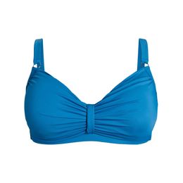 Swim By Zizzi Bikinitop 'Sbasic' Damen Gr&ouml;&szlig;e 120 blau