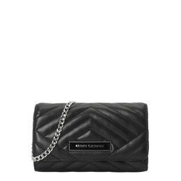 Armani Exchange Clutch Damen Gr&ouml;&szlig;e One Size schwarz / silber