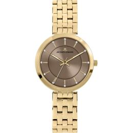 Jacques Lemans Analog Watch female Gold size One Size