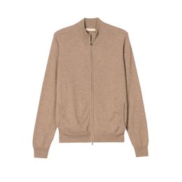 GOBI Cashmere Strickjacke 'Men's Essential Full-Zip Cashmere Cardigan' Herren Gr&ouml;&szlig;e XL taupe