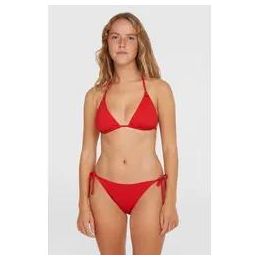 O`Neill Triangel-Bikini O'NEILL "ESSENTIALS CAPRI BONDEY BIKINI SET", Damen, Gr. 44, N-Gr, rot (rot coat), Obermaterial: 85% Polyamid, 15% Elasthan, Bikini-Sets Triangel-Bikini