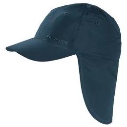 Sonnenhut Vaude "KIDS SAHARA CAP IV", Jungen, Gr. M (53/55), blau (schwarz sea), Obermaterial: 100% Polyester, H&uuml;te, mit UV-Schutz 50, aus schnelltrocknendem Polyester, waschbar