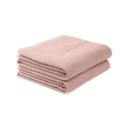 Schiesser Towel 'Duschtuchset Turin - 2-teilig' female Pink size One Size