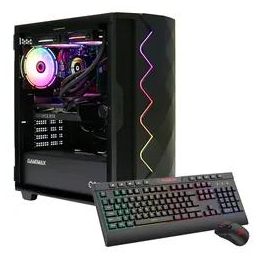 GAMEMAX Gaming-PC "Diamond BK 7687 AMD Ryzen 7 9700X RTX 5060Ti 32GB DDR5 1TB SSD", schwarz, Microsoft Windows 11 Home (64 Bit), 32 GB RAM 1.000 GB SSD, Desktop-PCs, DDR5 RAM, Windows 11, Topseller