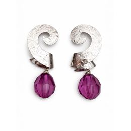 Elena Athanasiadou Earrings 'Imperial' female Purple size 11 cm x 8 cm x 2cm