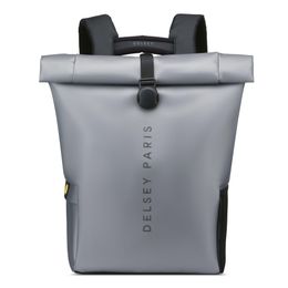 Delsey Paris Rucksack 'Turenne' Herren Gr&ouml;&szlig;e One Size dunkelgrau / silber