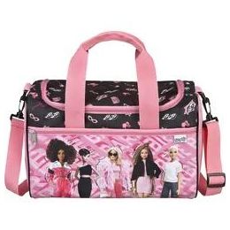 Sporttasche Scooli "Jurassic World", Kinder, Gr. B/H/T: 35cm x 23cm x 16cm, rosa (barbie), Polyester, bedruckt, Taschen Sporttasche
