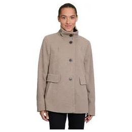 Wolljacke Gil Bret, Damen, Gr. 46, walnut melange, Obermaterial: 75% Wolle, 20% Polyamid, 5% Kaschmir, meliert, regular fit taillenbedeckt, gerader Abschluss, Jacken, mit Taschen