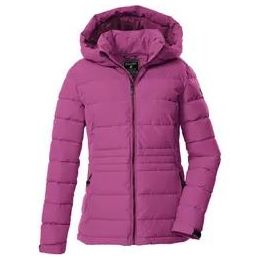Steppjacke Killtec "KOW 10 WMN QLTD JCKT", Damen, Gr. 38, rot (pink), Obermaterial: 100% Polyester;Futter: 100% Polyester;F&uuml;llung: 100% Polyester, Jacken Steppjacke, Winddichte, wasserabweisende Damen Steppjacke mit verstellbarer Kapuze