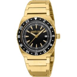 Just Cavalli Analog Watch male Gold size One Size
